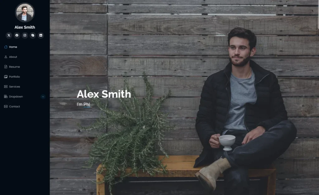 iPortfolio Portfolio Website Template – templatevo.com