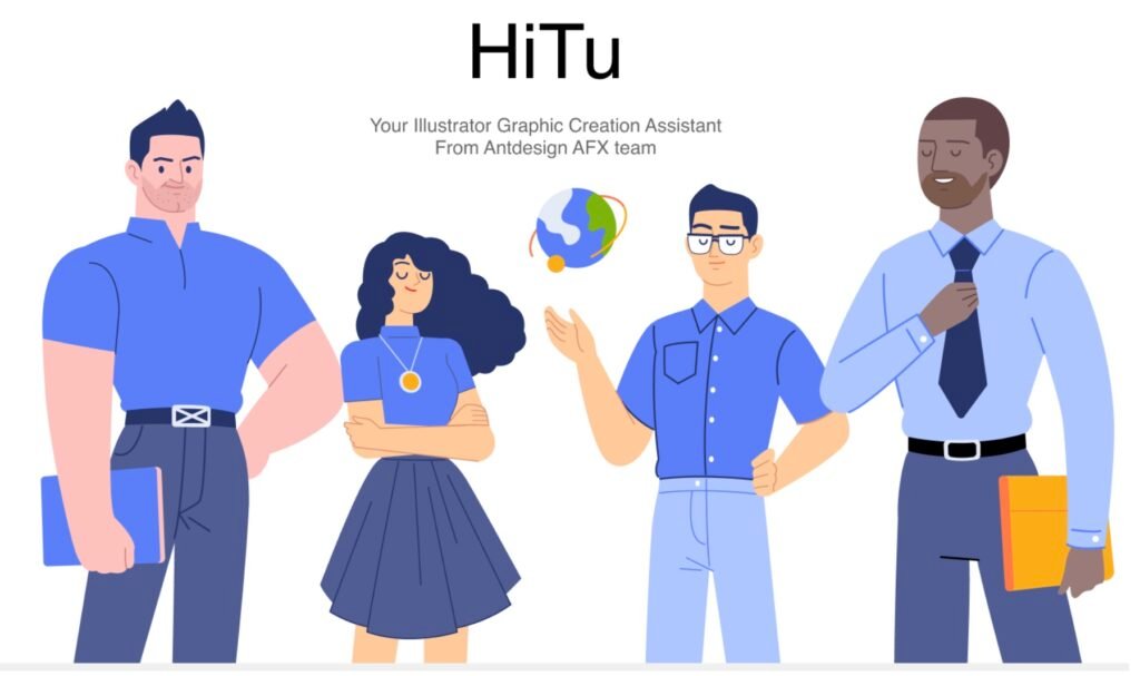 Hitu Free Illustration Components – templatevo.com